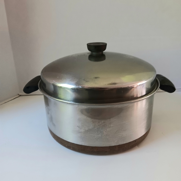 revere | Kitchen | Revere Ware Vintage Copperbottom 6 Quart Stock Pot ...